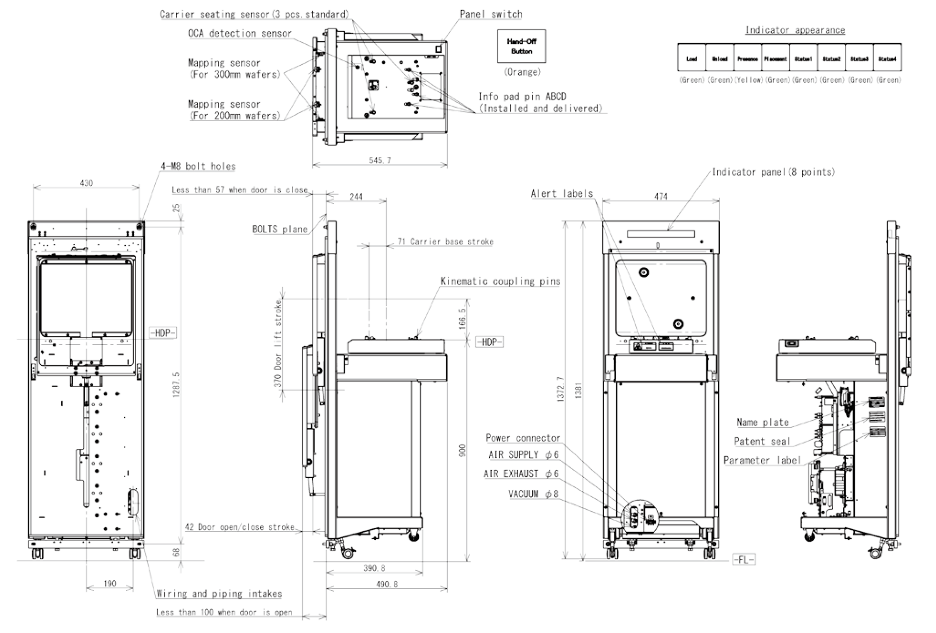 Auto Switch LOAD PORT | SINFONIA TECHNOLOGY