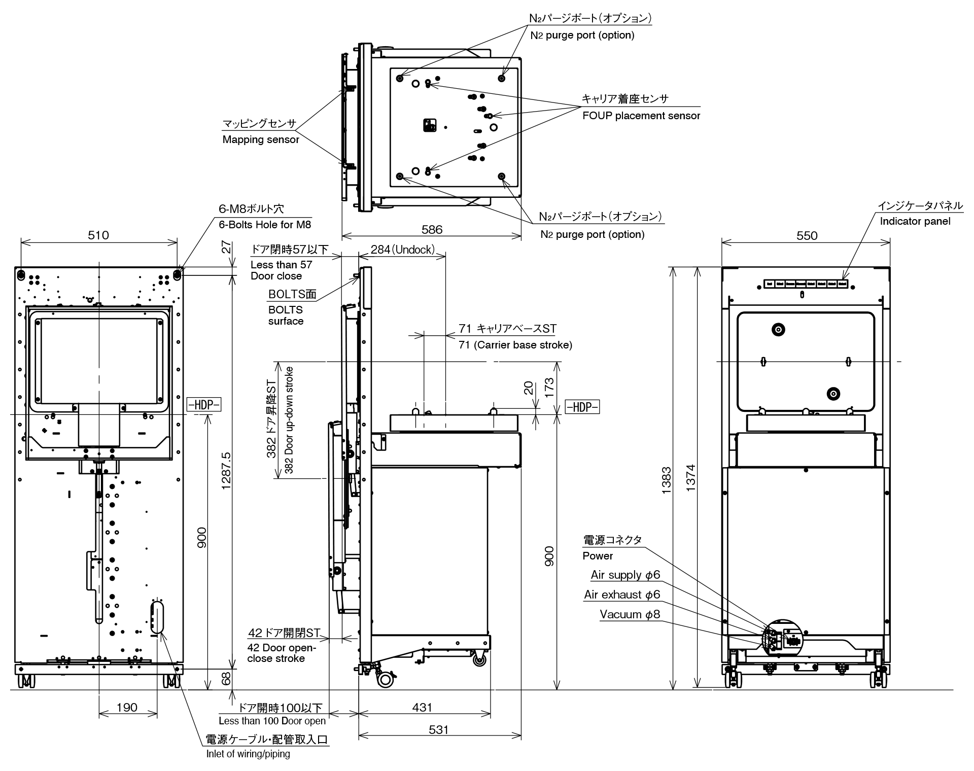 Tape Frame FOUP Load Port | SINFONIA TECHNOLOGY